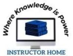 Homepage One - Instructor Home